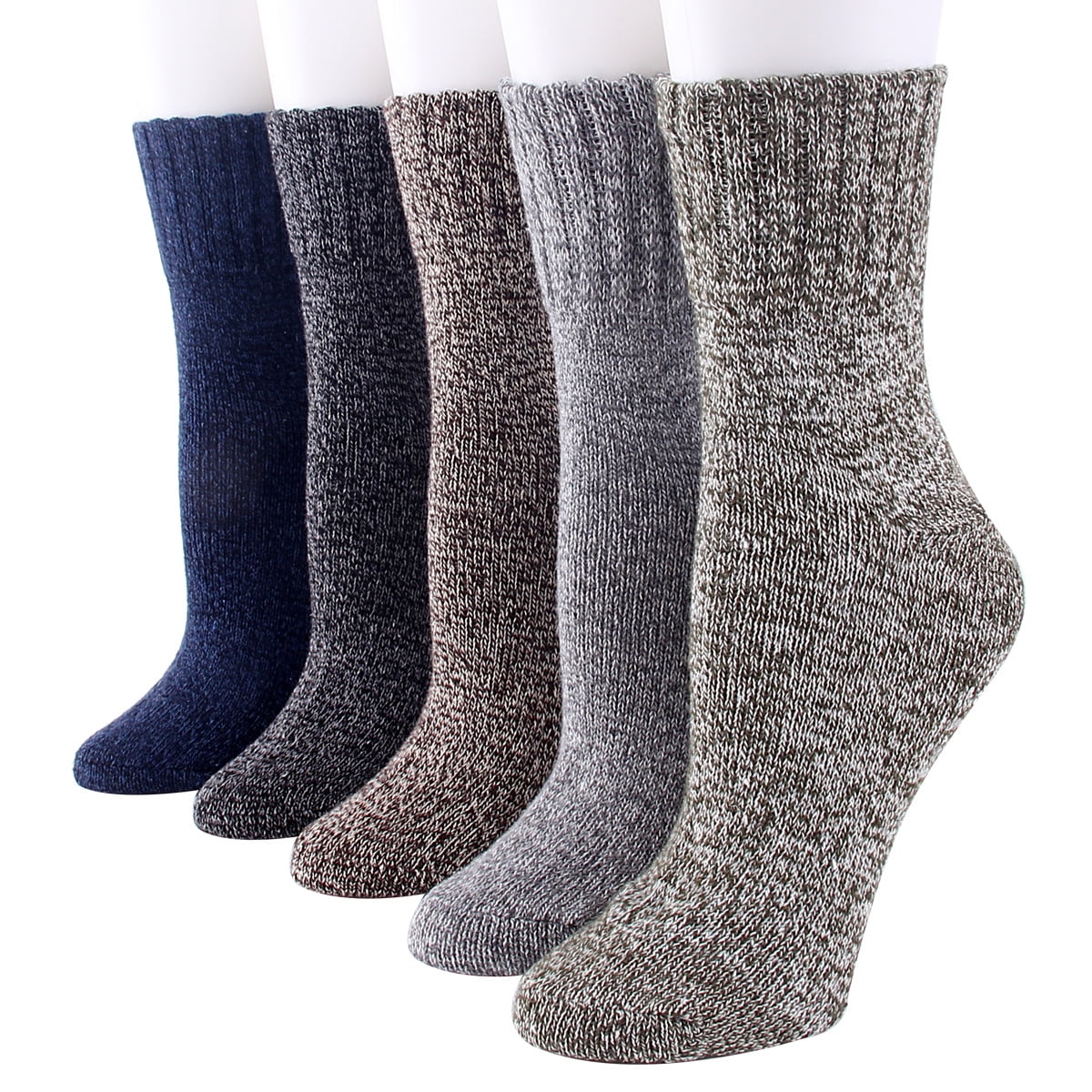 Click here for Fsyzx Womens 5 Pairs Thick Wool Blend Socks Boot S... prices