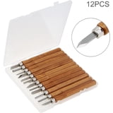 Wood Carving Tool Set - 12 PCS Hand Carving Chisels Tool Set Whittling ...