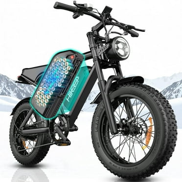 Macfox X2 Throttle Motorized Electric Bike with High-Power Brushless ...