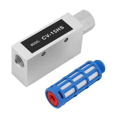 Rp1/4 Vacuum Thread Dia CV-15HS Pneumatic Air Exhaust Vacuum Generator ...