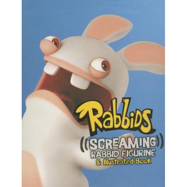 Rabbids: Screaming Rabbid Figurine and Illustrated Book - Walmart.com ...