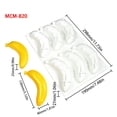 Easy Releases Silicones Baking Pan Fruit Banana Shape Cake Molds For ...