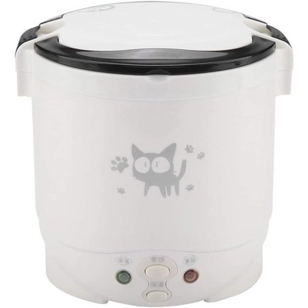 LZMY Travel Rice Cooker Mini Portable 12V for Trucks Car, 100W 1. 0L ...