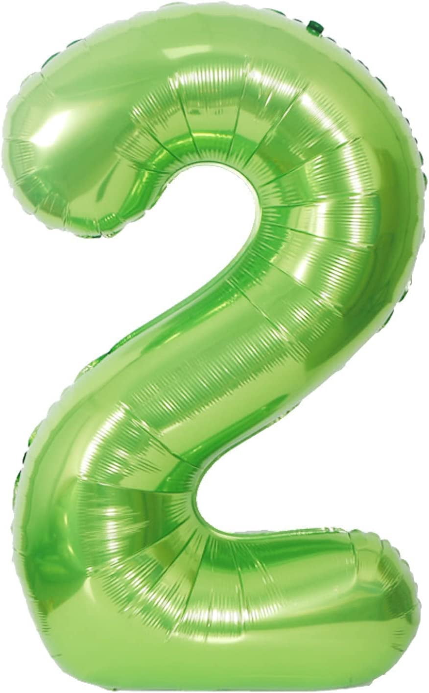 40in Green Foil Number Balloon - Perfect for Celebrations - Walmart.com