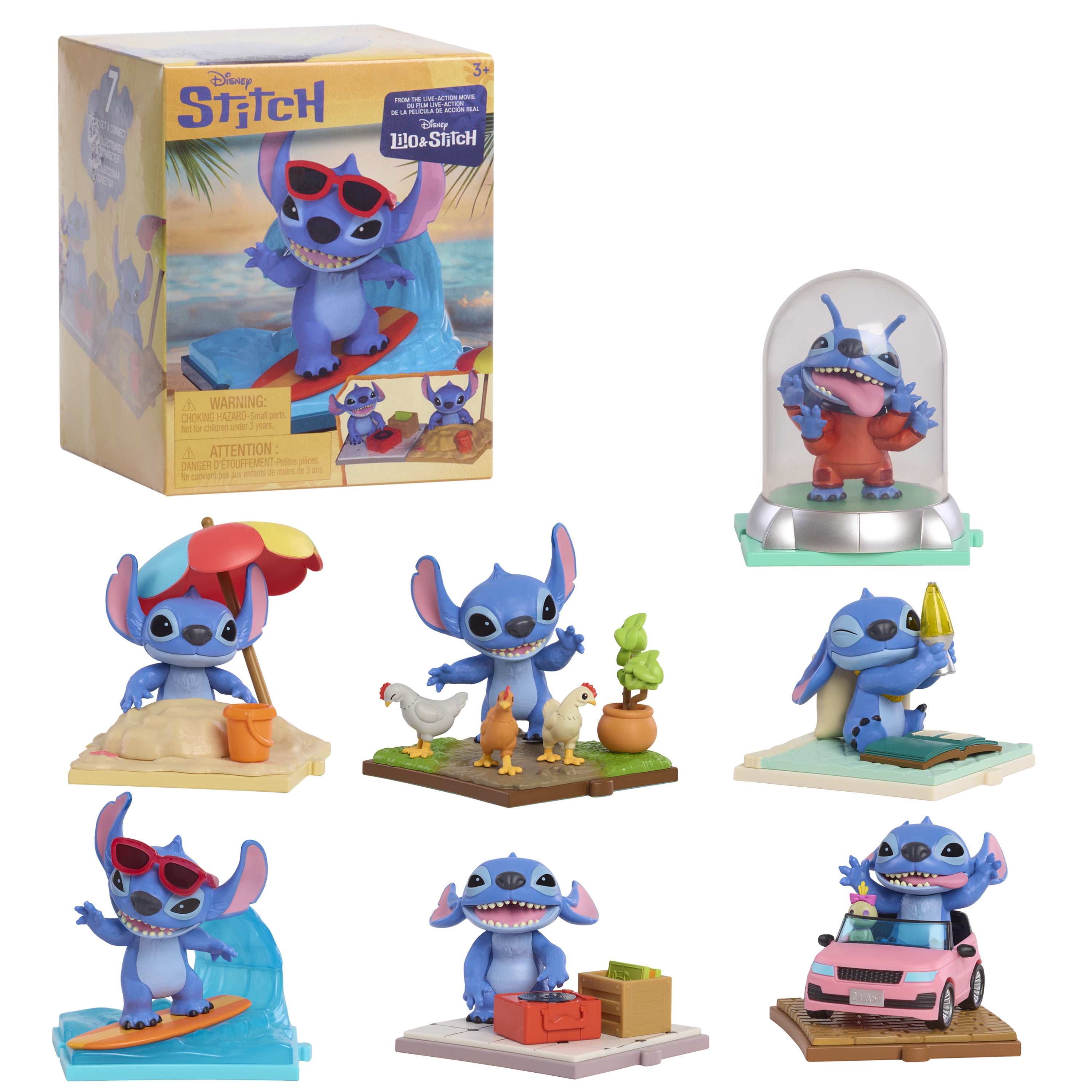 Disney Stitch Live-Action Movie Time Collectible Figures, DISNEY STITCH ...