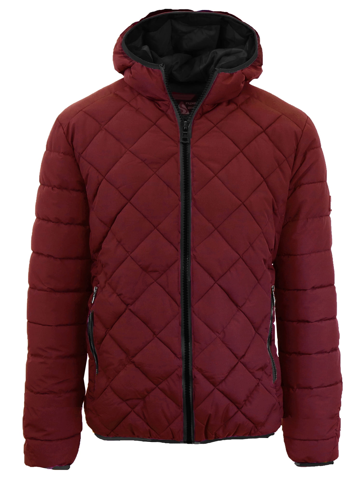 GBH Mens Heavyweight Puffer Bubble Jacket - Walmart.com