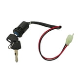 Ignition Key Switch 2 Wire Position for Electric Scooter E-Bike Lock ...
