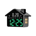 3PC Teacher gifts LED Alarm Clock House Shaped Clock Electronic Clock ...
