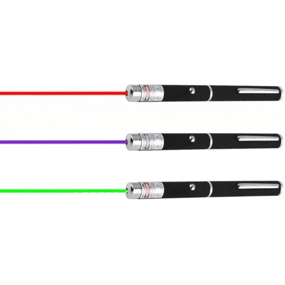General Purpose Metal Laser Pointer, Class 3a, Projects 1,148 Ft, Black ...