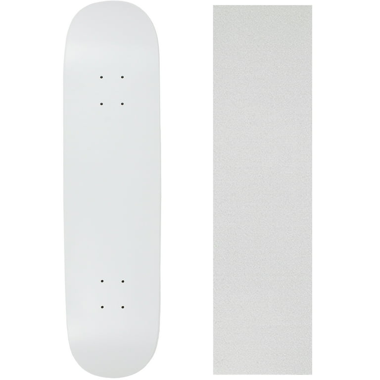 Blank White Skateboard