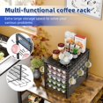 5 Tier Coffee Pod Holder for K Cup, 160 Pod Pack Capacity Rack, Metal ...