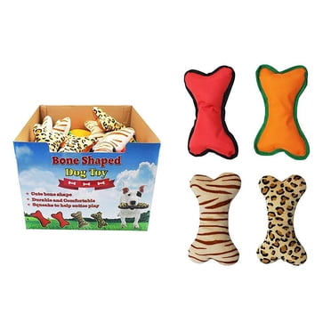 MultiPet Cross Ropes Dog Bone Toy, 11.5", Assorted Colors - Walmart.com