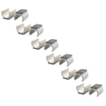8pcs Rectangle U Shaped Chair Leg Tips Cap with Felt Pads Furniture ...
