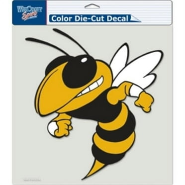 Georgia Tech Yellow Jackets 4 in. Laser Cut Alumni Vinyl Decal Sticker ...