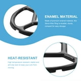 2 Pcs Wok Coffee Pot Stove Burner Grate Anti-slip Rack Covers for Gas ...