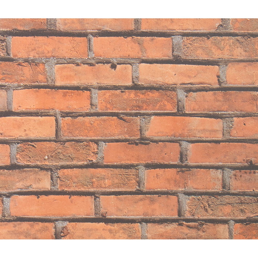 Fablon Brick Wall Adhesive Film Set of 2 - Walmart.com - Walmart.com