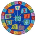 nuLOOM Giza Number Circles Area Rug, 8', Blue - Walmart.com