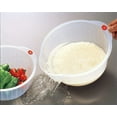 Inomata Japanese Rice Washing Bowl with Strainer, 2 quart - Walmart.com