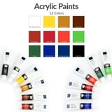 SM CLEAR CASE ACRYLIC PAINTING SET - Walmart.com
