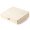 8.5” Unfinished Wooden Flat Box by Make Market - Ready-To-Decorate Wood ...