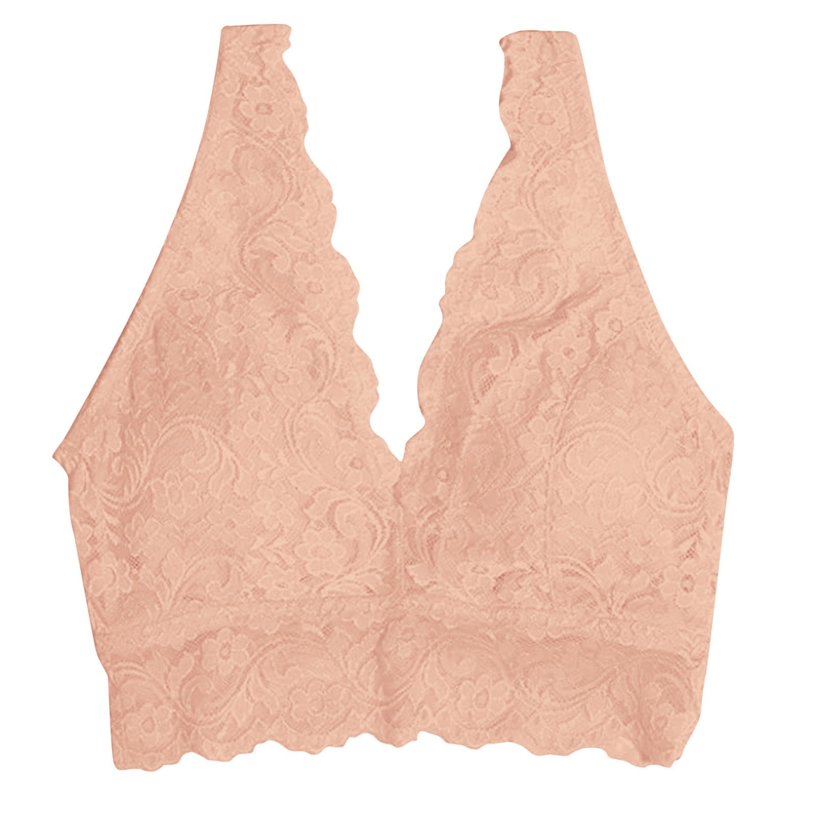 Click here for Wtxue Intimates Deep Bra Cami Women Wirefree Lace... prices