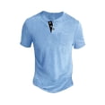 AWZXDE Crewneck Sport Tees Solid Casual Summer Short Sleeve Top ...