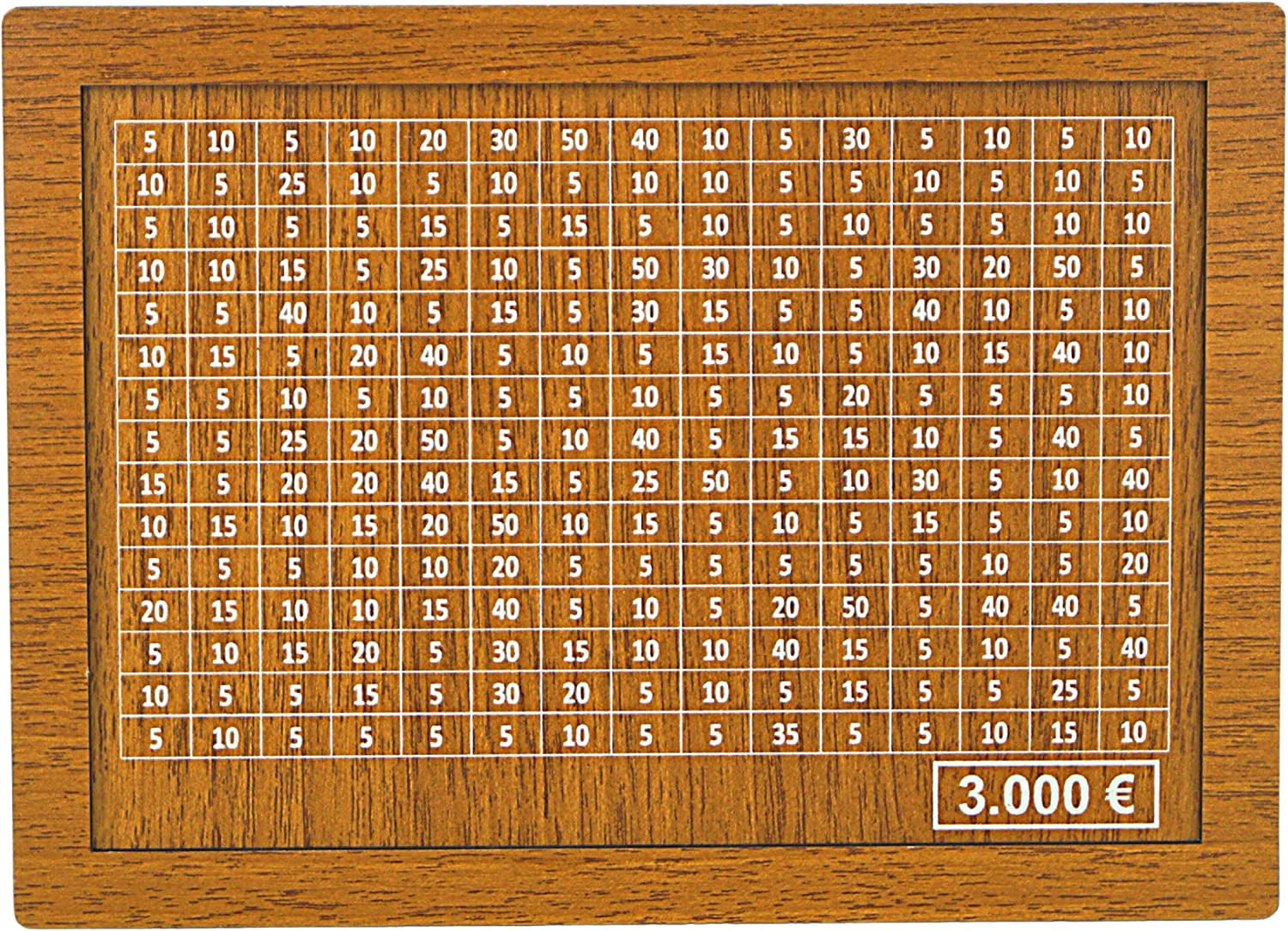 Money Box (4 Sizes) - Reusable Money Box with Money Goal and Numbers to ...