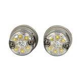 Buyers 8891326 Amber LED Snap-In Strobe Lights w/ 2 Hidden Flashers 25 ...