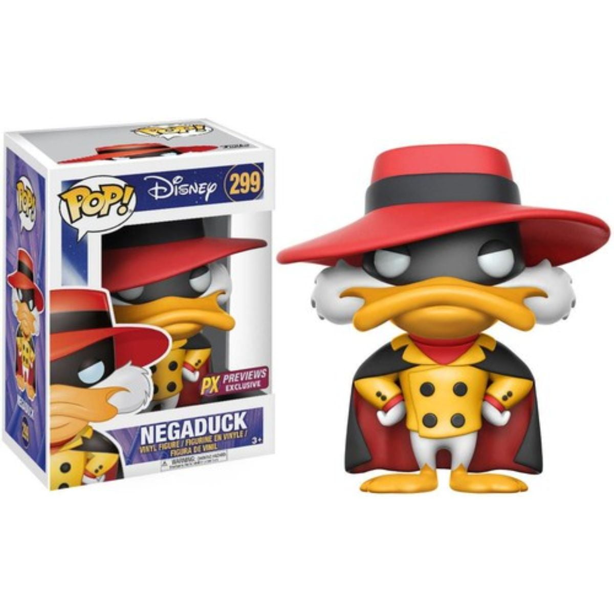 6.75" Pop Darkwing Duck Nega Duck Previews Exclusive Figure - Walmart.com