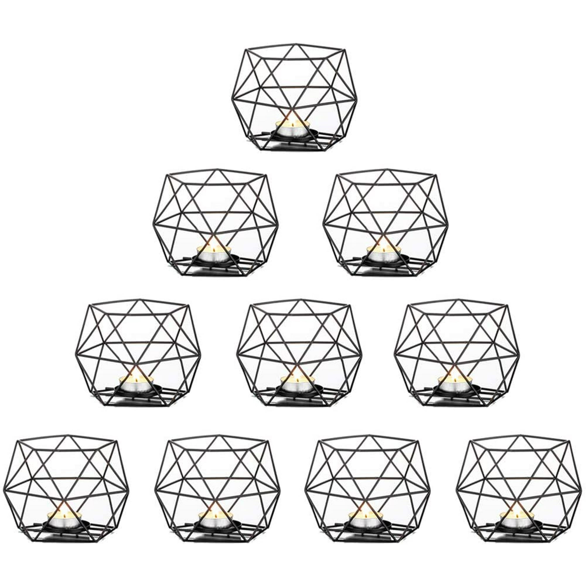 Click here for Nuptio Metal Tea Light Candle Holder Centrepiece F... prices