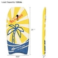 Costway Bodyboards for Adults, Foam Hard Bottom, Lightweight for Beach ...