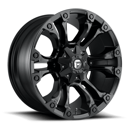 FUEL D560 VAPOR 17X10 6X135/6X139.7 -18ET 110.1CB MATTE BLACK WHEEL ...