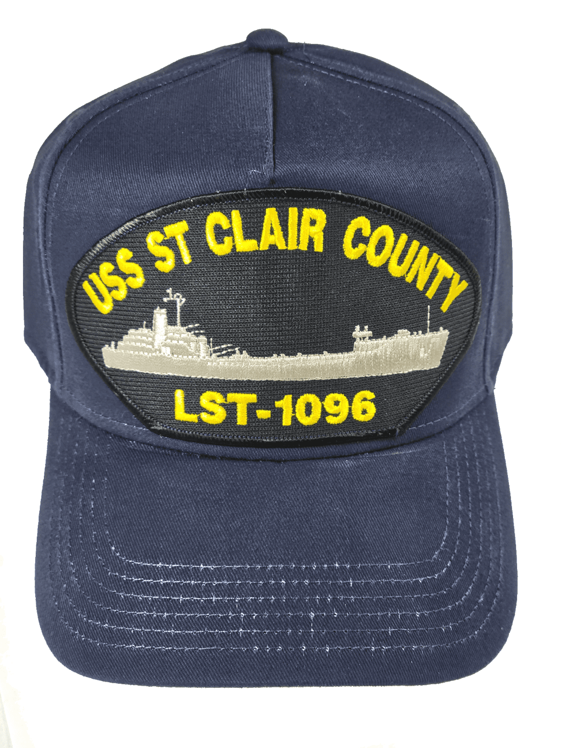USS ST Clair County LST-1096 Ship HAT - Navy Blue - Veteran Owned ...
