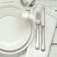 Hampton Signature™ Brocade Hammered - 20 Piece Flatware Set, Service ...