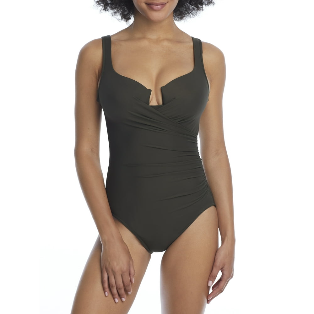 Miraclesuit Miraclesuit Womens Must Haves Escape Underwire One Piece