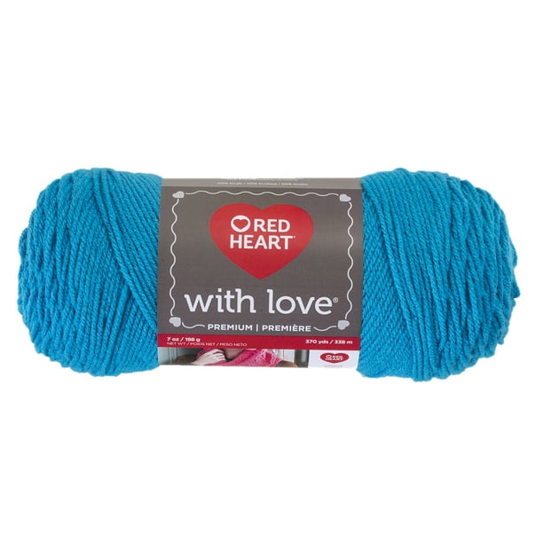 Red Heart With Love Acrylic Blue Hawaii Yarn, 1 Each - Walmart.com ...
