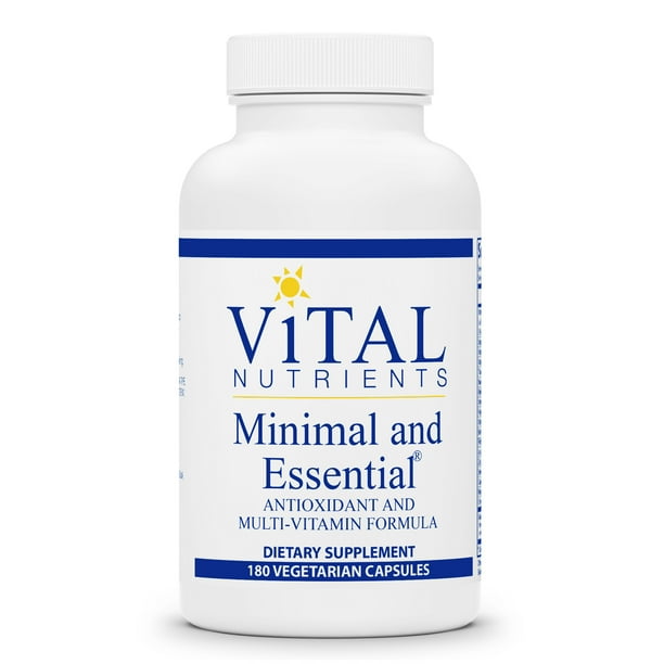 Vital Nutrients - Minimal and Essential - One a Day Multivitamin ...