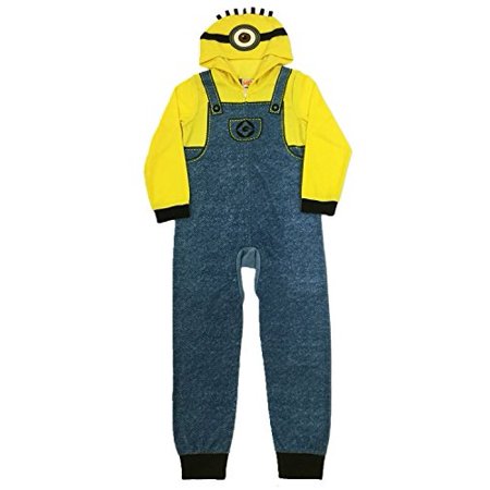 AME - AME Despicable Me Minion Little Boys Hooded Sleeper Pajama ...
