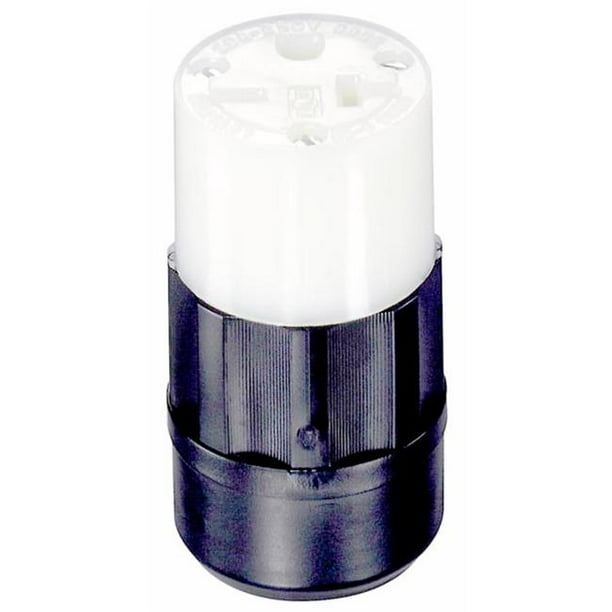 Leviton 5469-C 20 Amp, 250 Volt, Connector, Straight Blade, Industrial ...