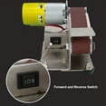 Mini Electric Belt Machine DIY Sander Polisher Adjustable Speed ...