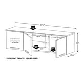 Free Shipping! Prepac Coal Harbor Modern Wall Mounted Hutch, Black ...