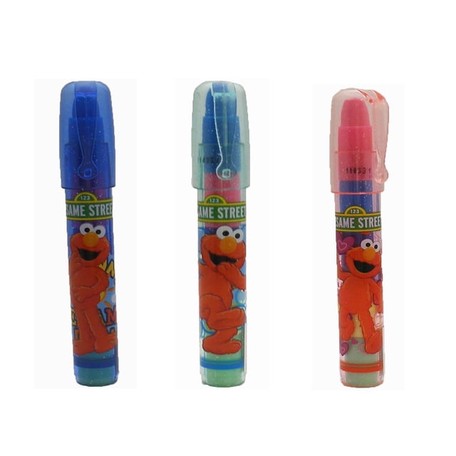 Sesame Street Elmo Pocket Pop Eraser 6 Piece - Walmart.com