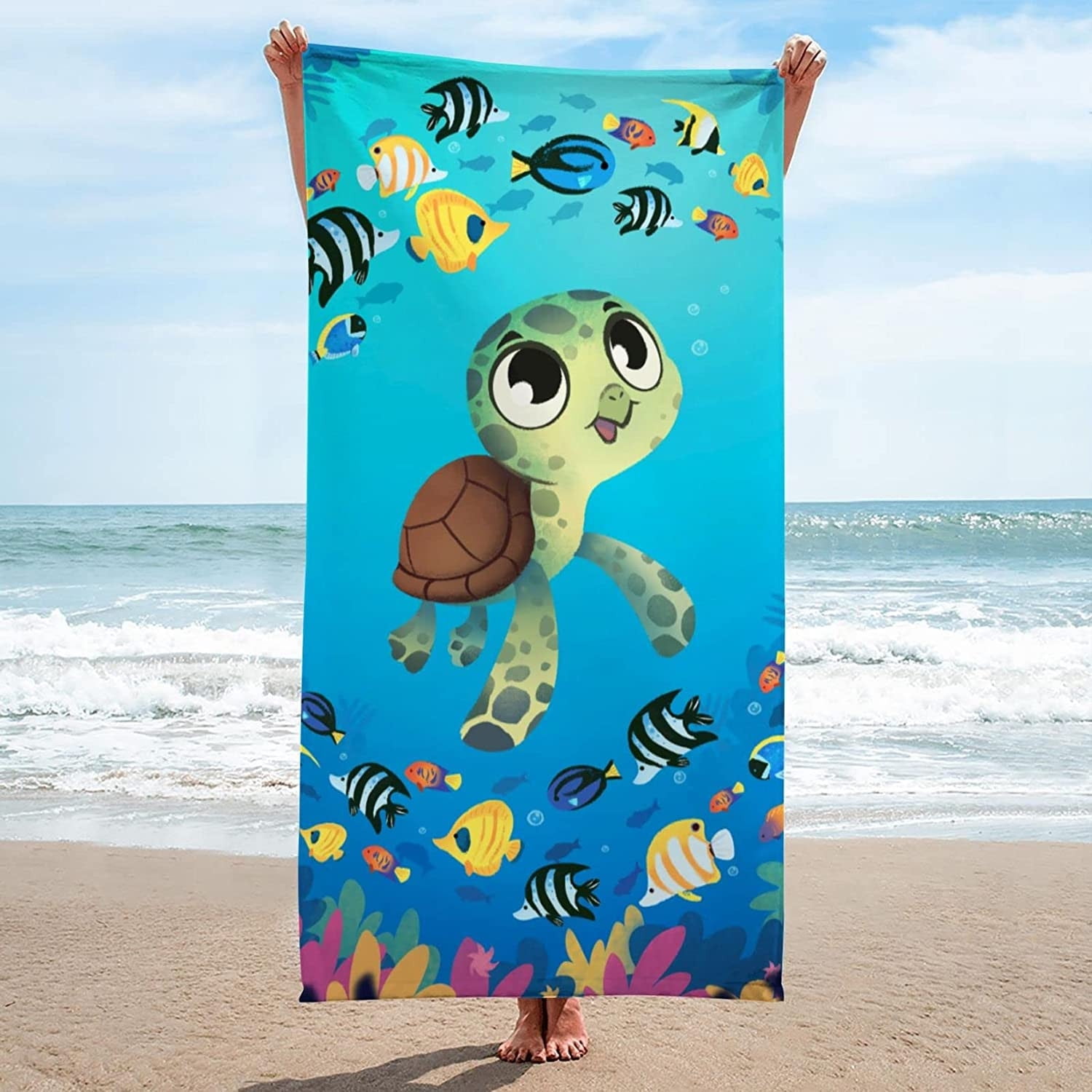Click here for Dvkptbk Beach Towel Microfiber Beach Towel Super L... prices