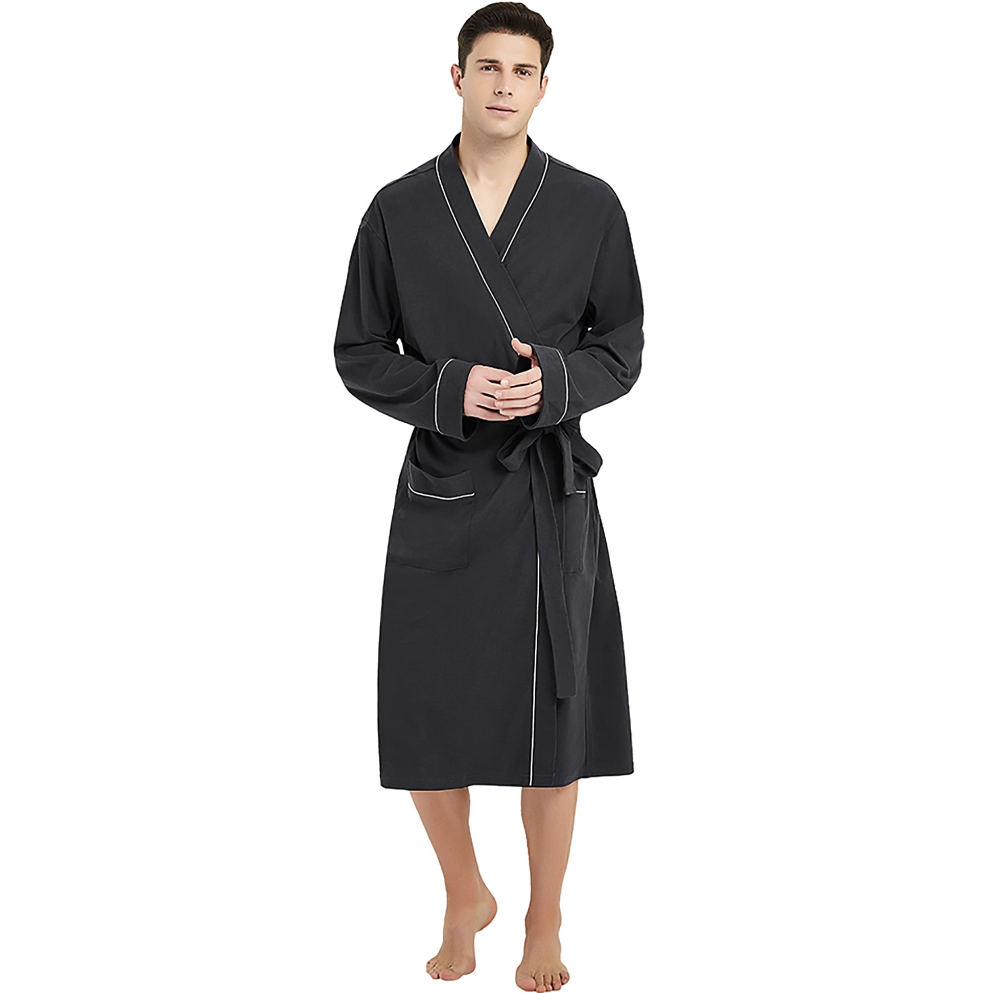 Click here for U2skiin Mens 100 Cotton Robes  Lightweight Soft Sp... prices