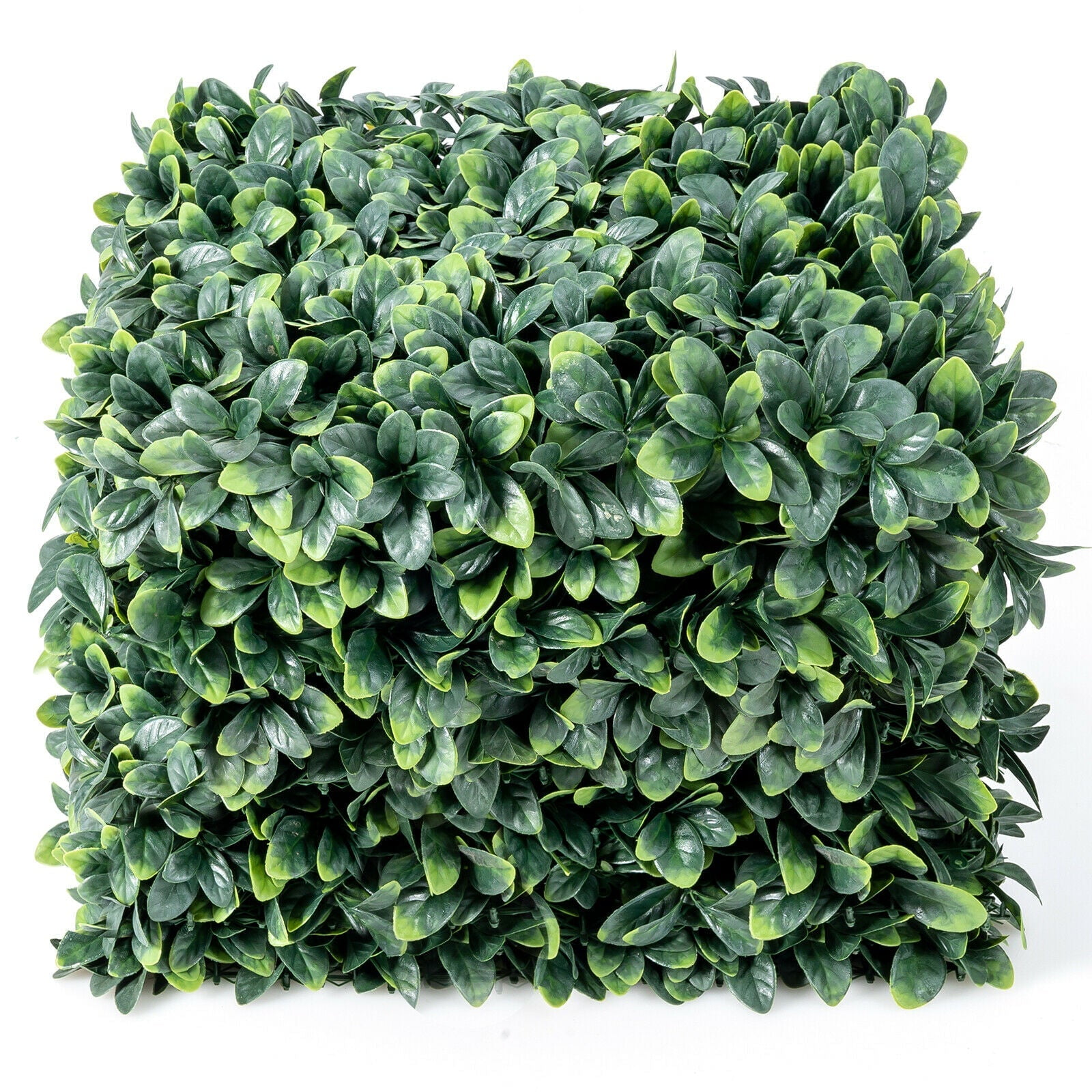 12PCS 20x20inch Artificial Ficus Hedge Plant Privacy Fence Panels ...