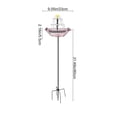 Solar Bird Bath Fountain - Outdoor Floating Birdbath for Garden - Solar ...