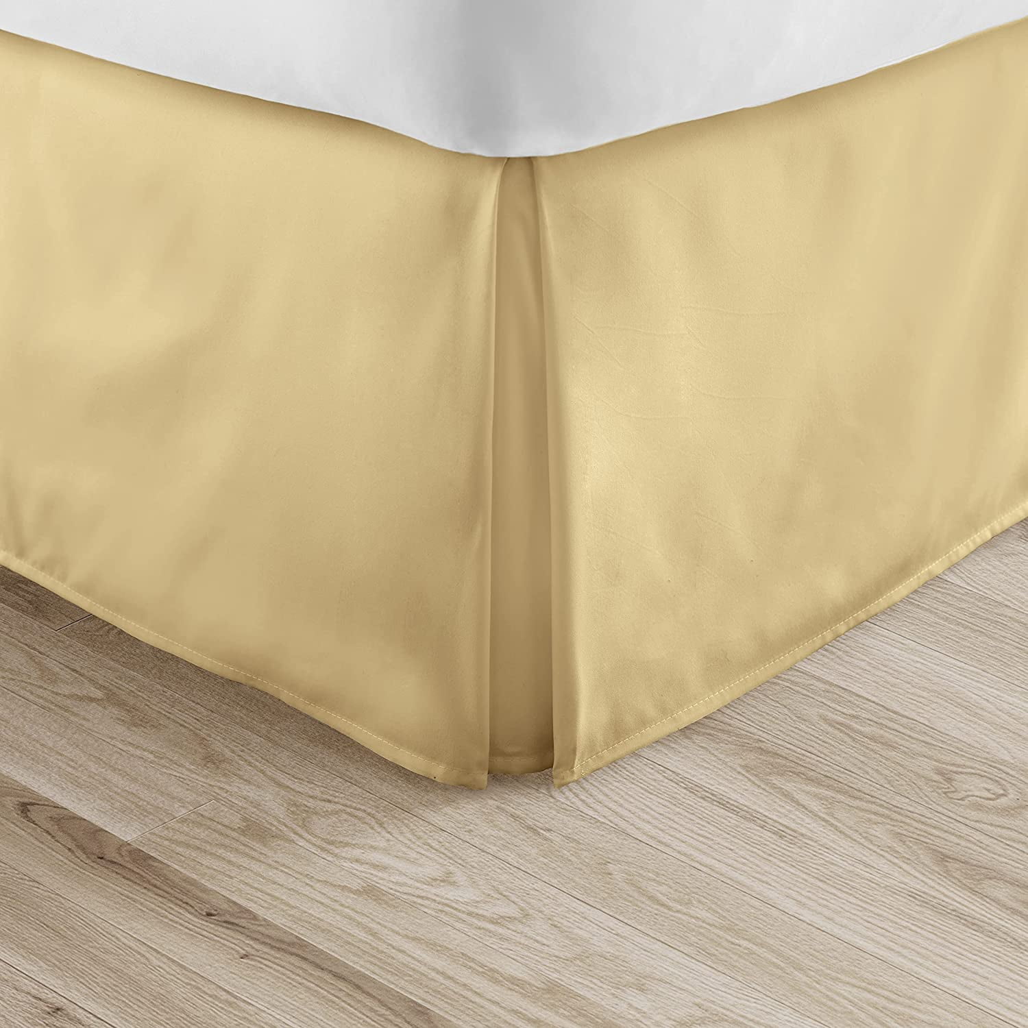 Click here for Alive Pixels Bed Skirt Gold Solid 100 Percent Pure... prices