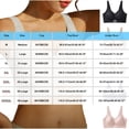 Agkizg Wireless Bras for Women Push Up Solid Color Padded Wide Straps ...
