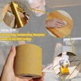 Total 20 Yards 2-3/4" Wide Continuous Sandpaper Roll Kit - 80 120 180 ...