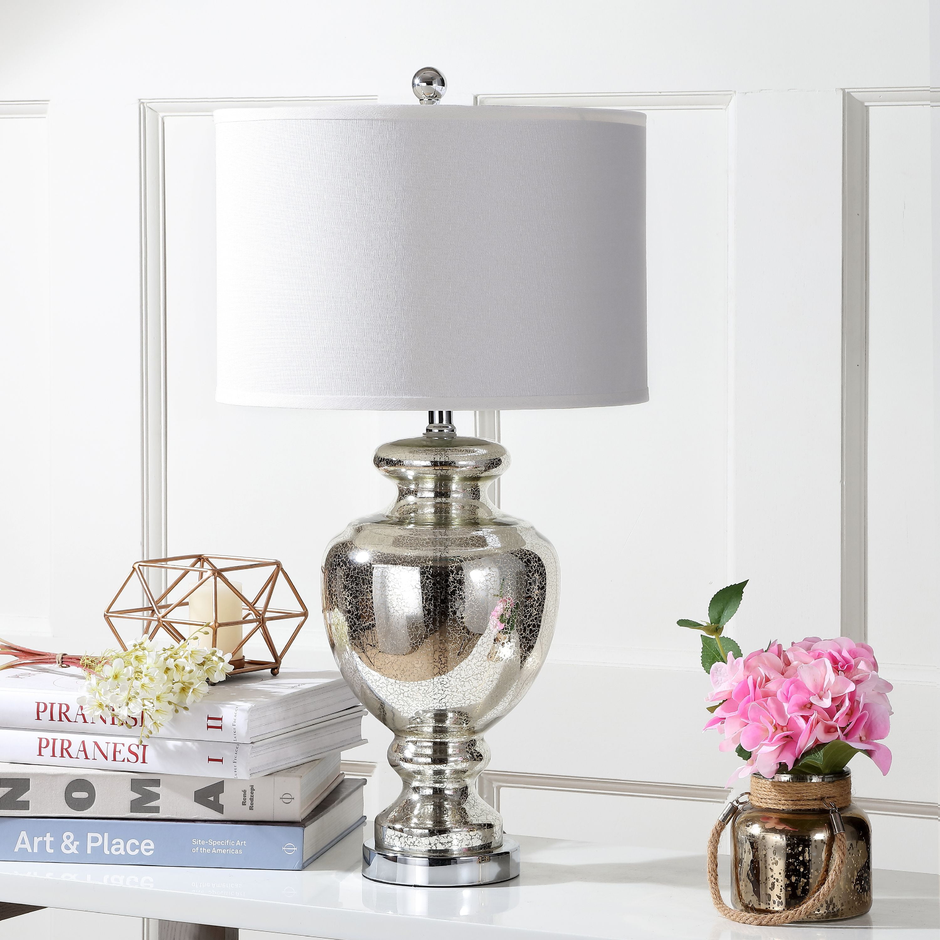 Safavieh Morocco 27 In. High Glass Table Lamp - Walmart.com
